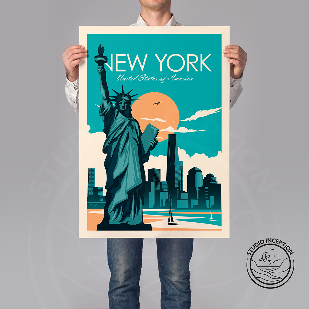New York Traditional Style Print – Studio Inception