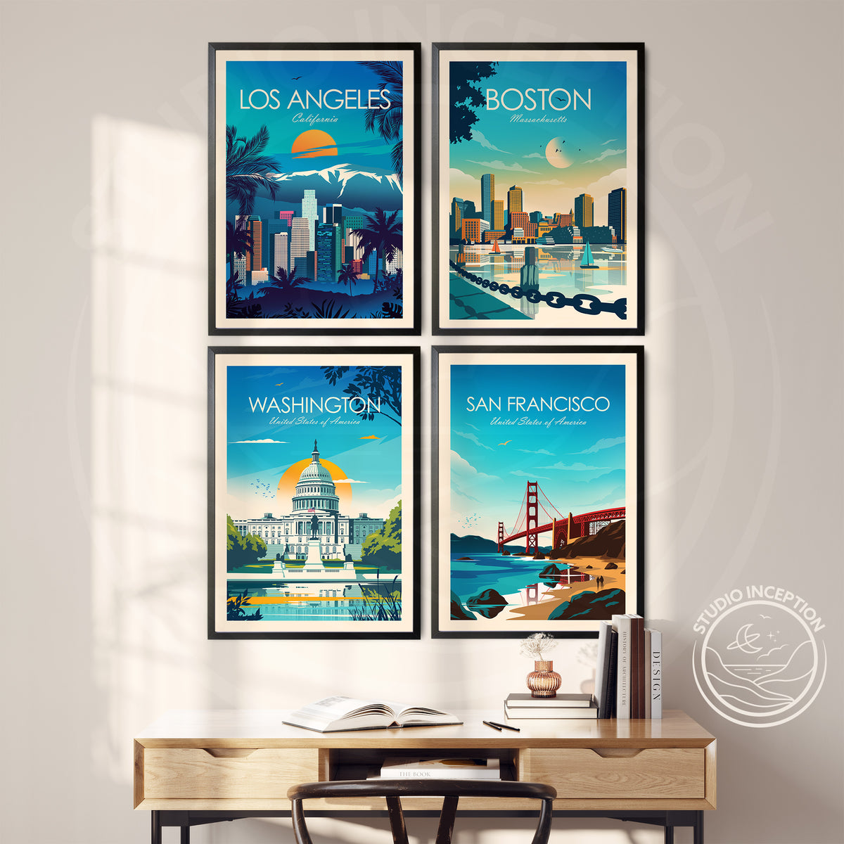 Washington DC Traditional Style Print – Studio Inception
